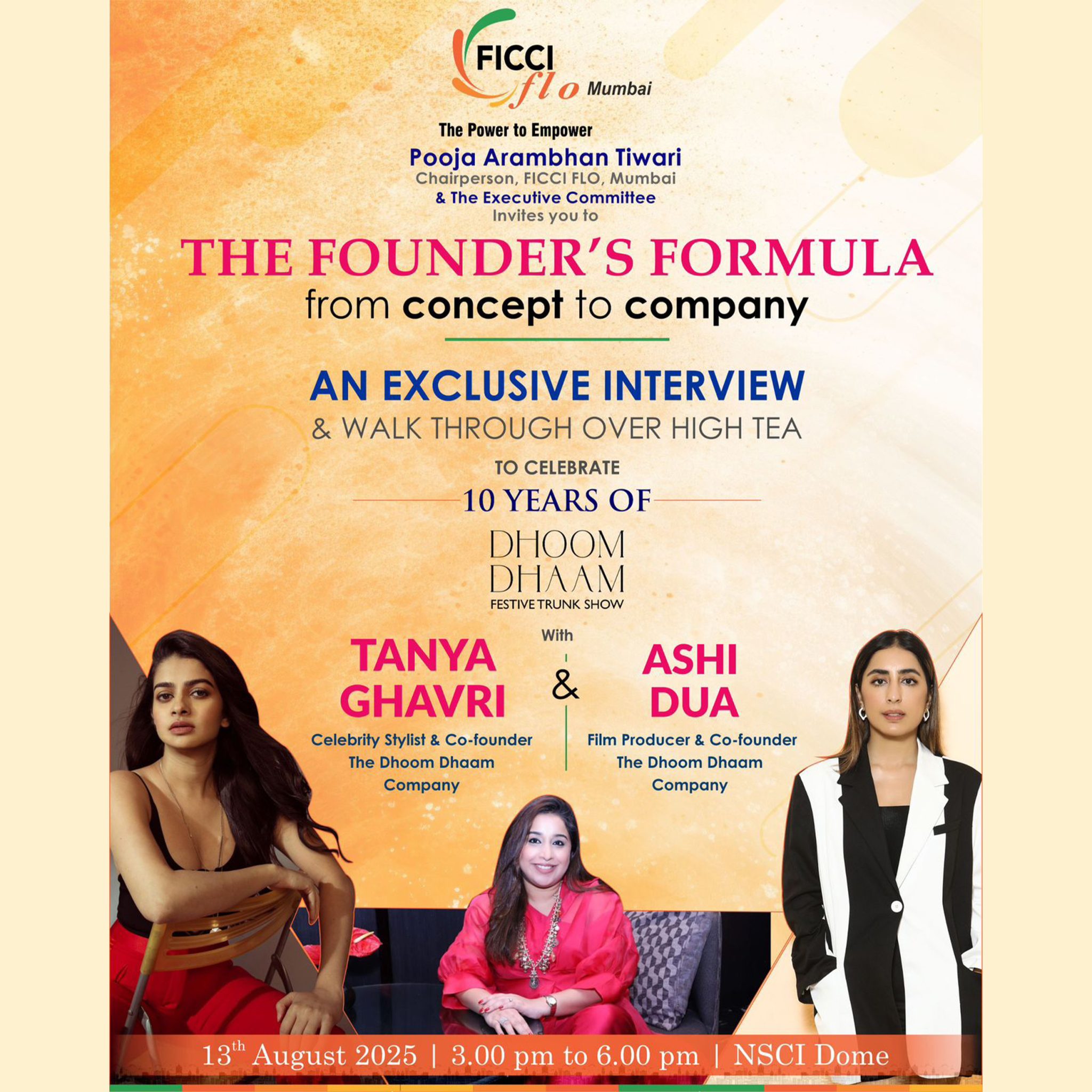 The Founders Formula from Concept to Company August 13, 2025 - Ficci Flo